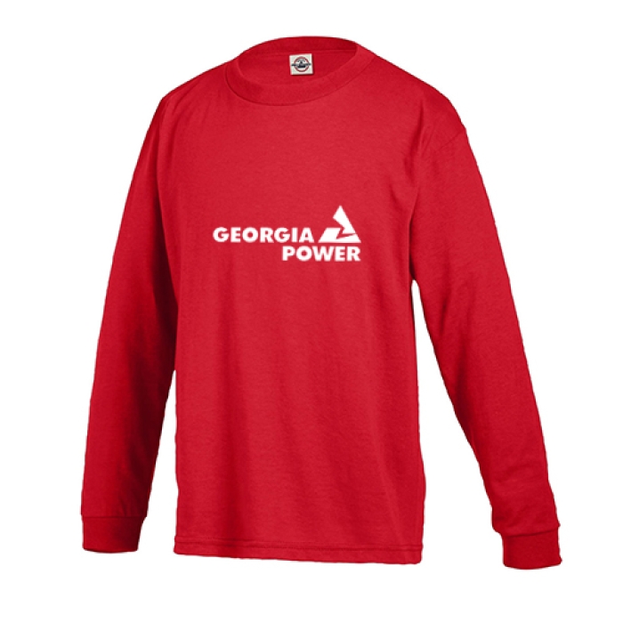 Promotional Delta Pro Weight Youth Regular Fit Long Sleeve Colored Tees