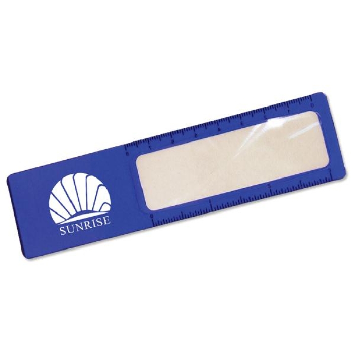 Personalized Blue Magnifying Glass Ruler