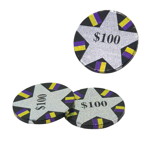 Custom Printed Chocolate Poker Chips - Chocolate - Food & Candy