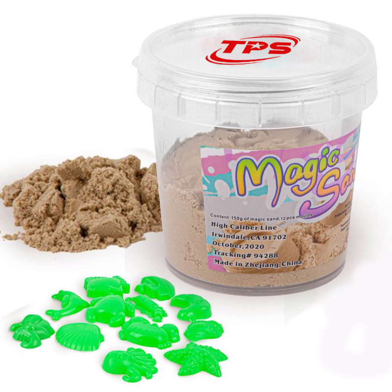 Custom 5.3 Oz Small Magic Sand Set with 12pc Molds - Toys - Fun, Games ...