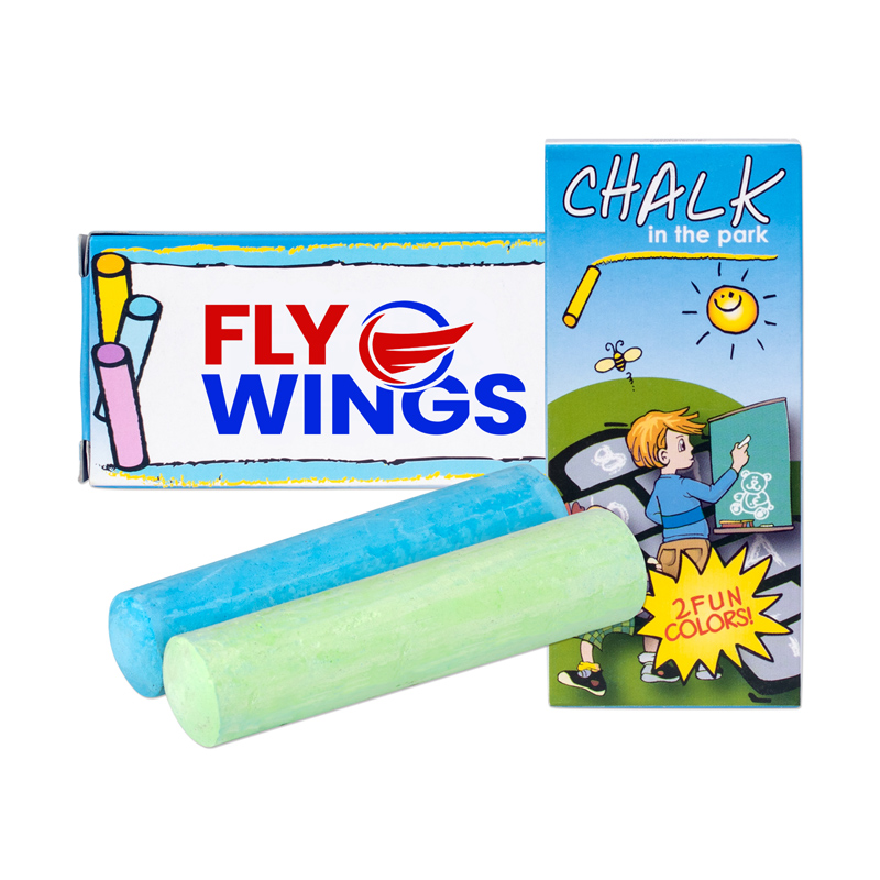 Customized 2 Pack Jumbo Chalk - Jumbo Chalk - Chalks